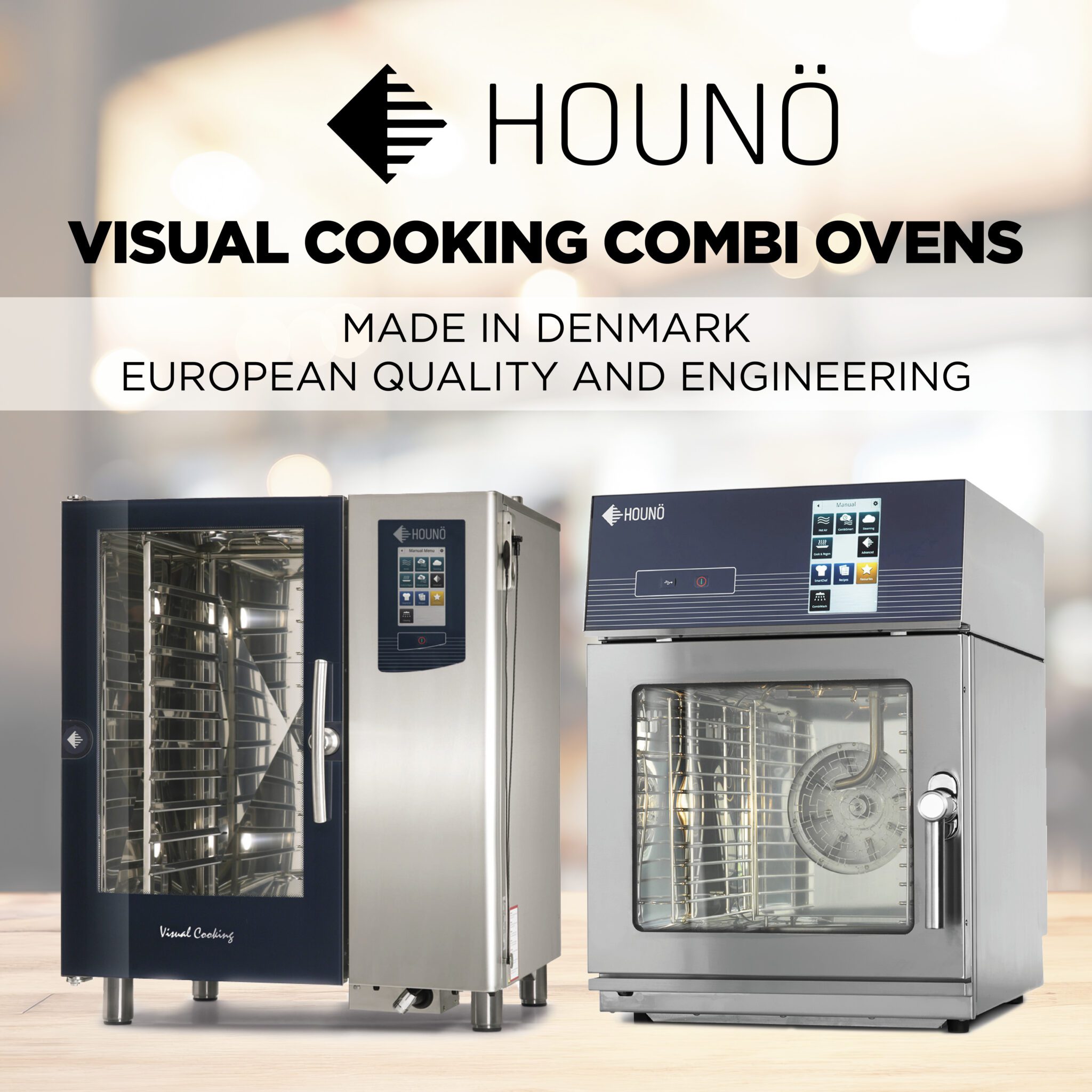 Hounö Combi Ovens and Invoq Hybrid Combi Ovens