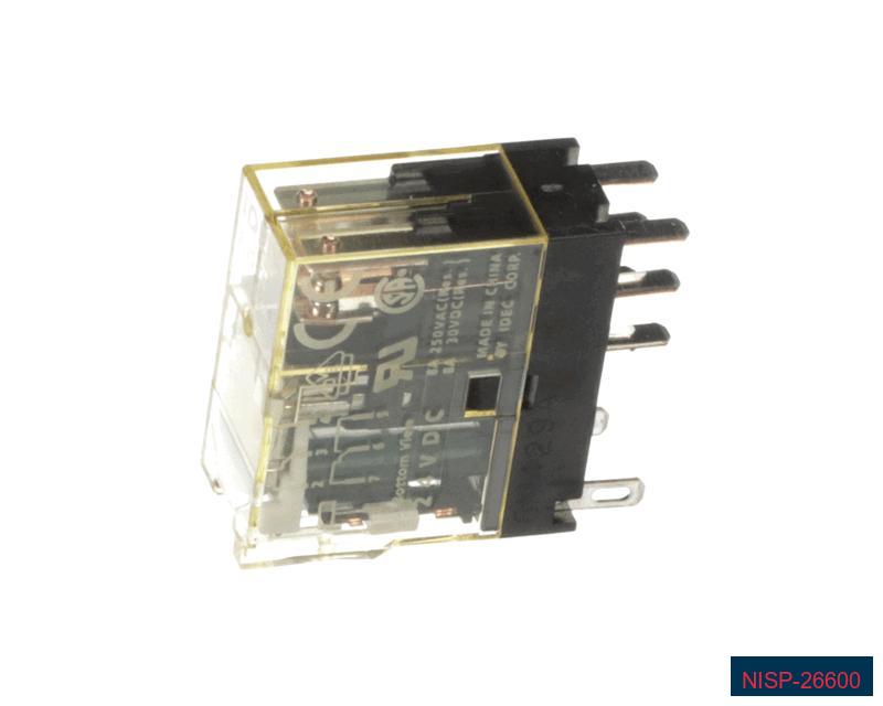 RELAY, 250VAC, 24VDC COIL, 8A, 8 PIN - Middleby Australia